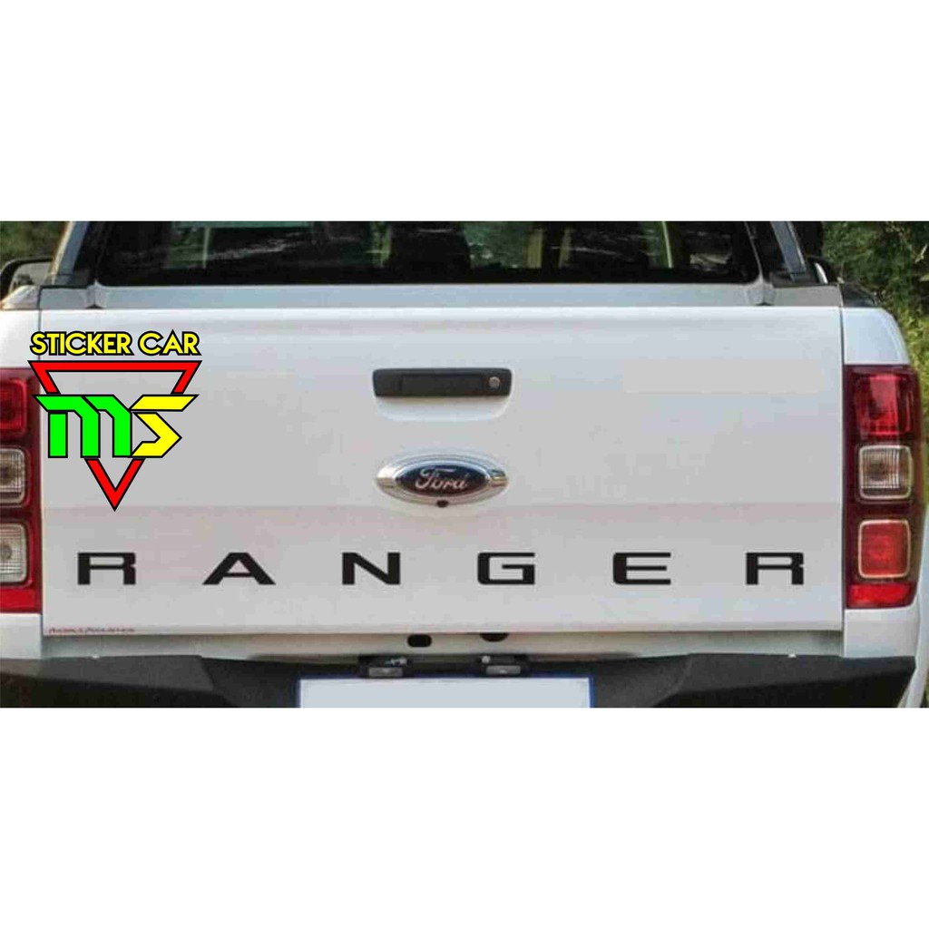 Jual STIKER RANGER STICKER FORD RANGER BAK BELAKANG | Shopee Indonesia