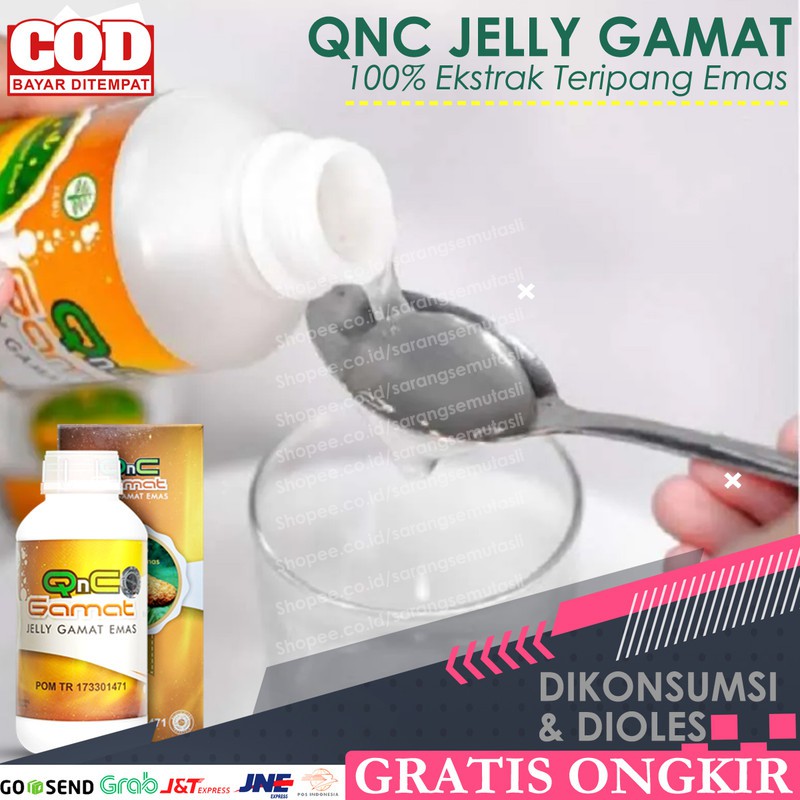 Jual Obat Untuk Nyeri Hidung Mampet, Tersumbat, Meler QnC Jelly Gamat ...