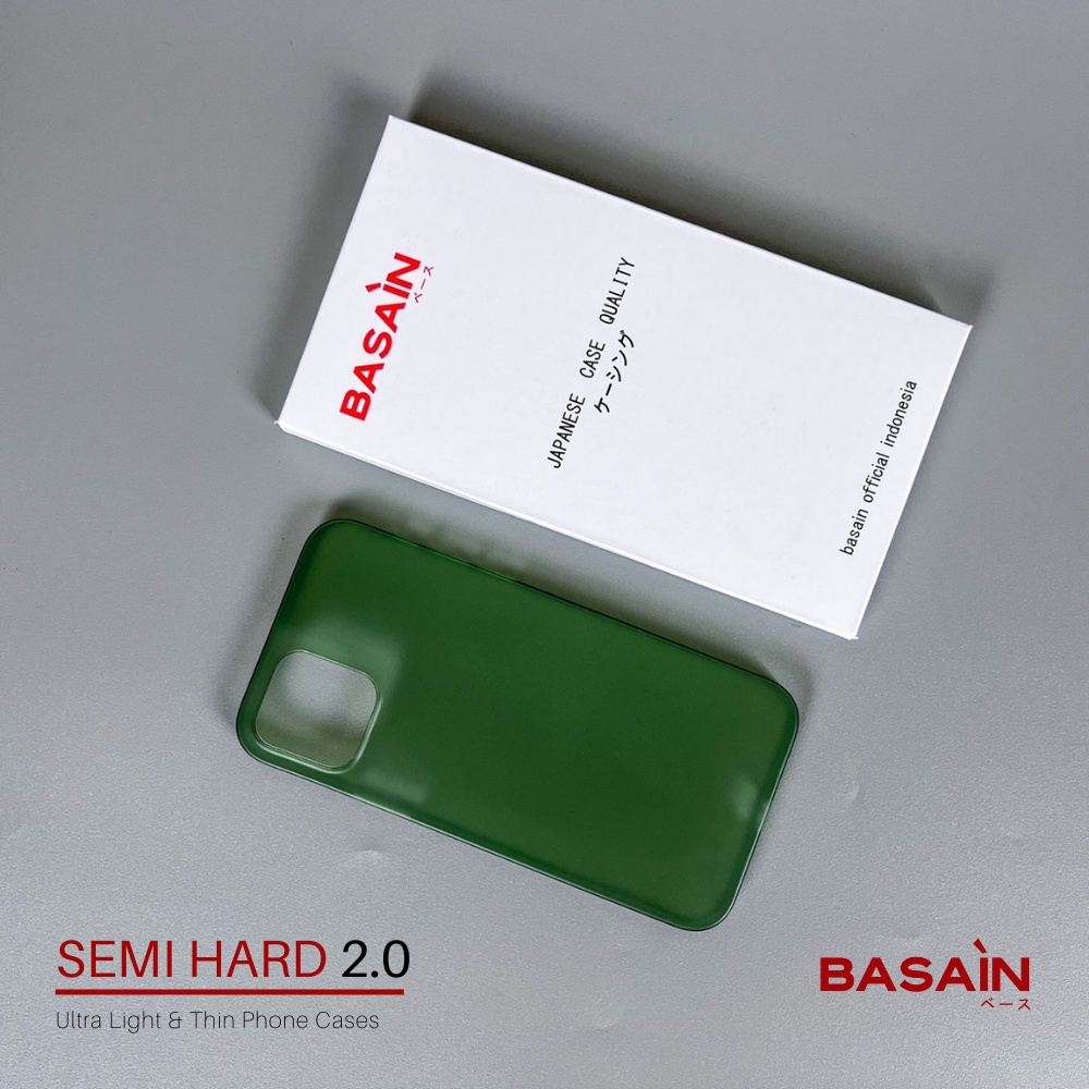 Jual Casing iPhone 12 Pro Max Semi Hard 2.0 BASAIN Case – Mint Green ...