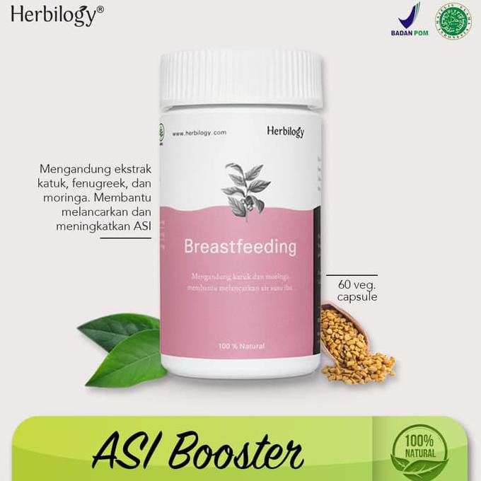Jual ASI BOOSTER-Herbilogy Breastfeeding Capsule | Shopee Indonesia