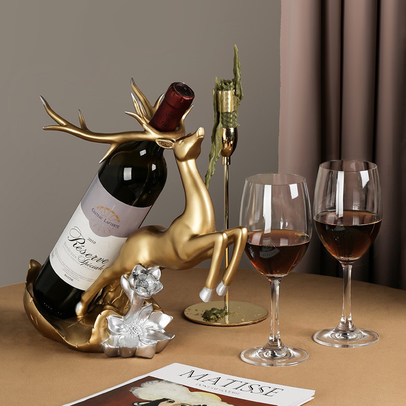 Jual HDB#RWDEERG Tempat Wine Modern / Creative Untuk Dekorasi Ruang ...