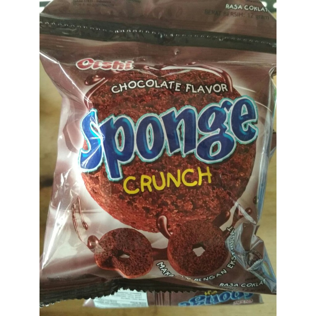 Jual Sponge Crunch Snack All Varian | Shopee Indonesia
