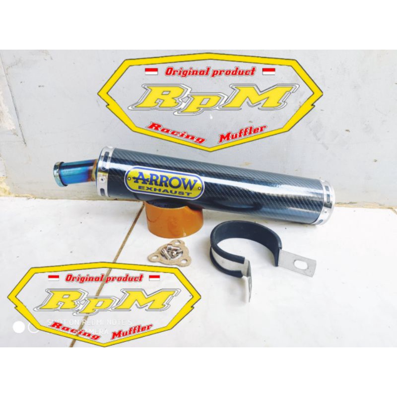 Jual Knalpot Arrow Carbon RXZ - RX 135 KRR 150 Ninja R SS RR RGR 150 Y125Z NSR 150 | Shopee ...