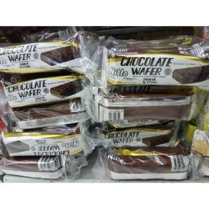 Jual Chocolate Wafer Nitto | Shopee Indonesia