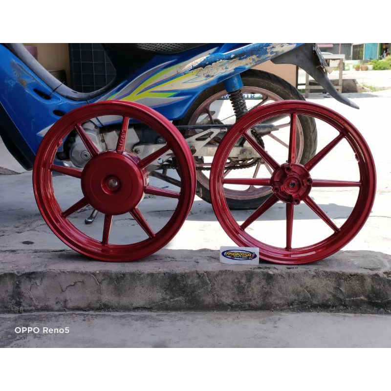 Jual velg racing vrossi palang 8 comet Honda matic warna beat Scoopy ...