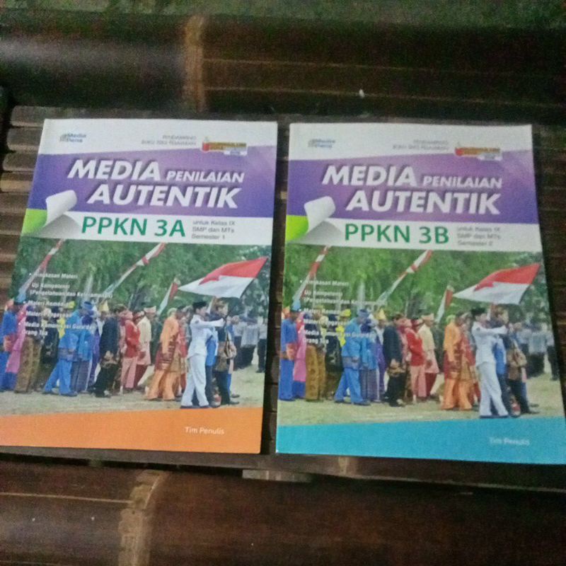 Jual buku media penilaian autentik PPKN 3A+3B untuk kelas lX SMP | Shopee Indonesia