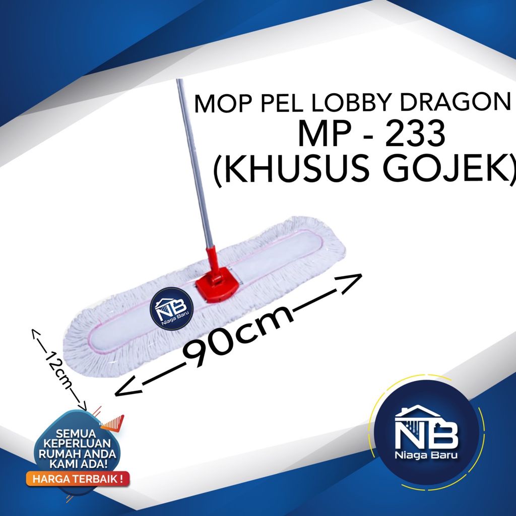 Jual Mop Pel Lobi 90cm Dragon Pel Lobby | Shopee Indonesia