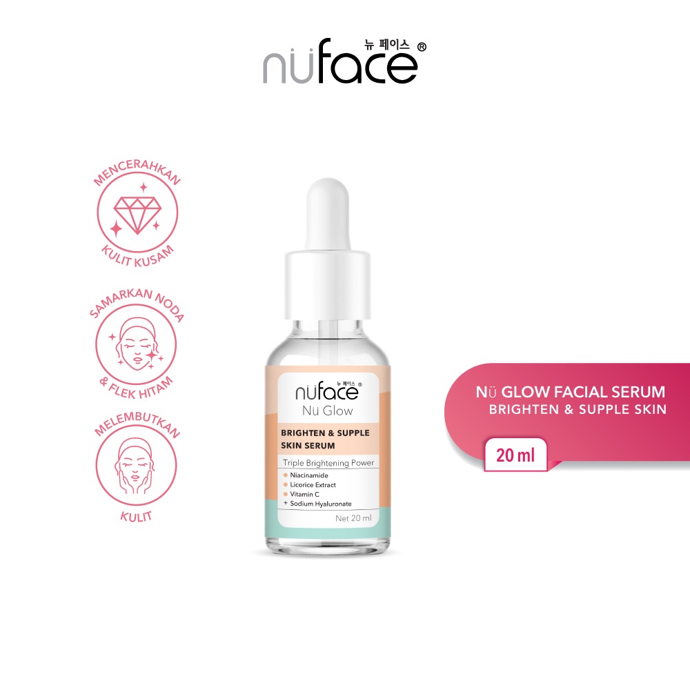 Jual Nuface Nu Glow Liquid Brighten & Supple Skin Serum 20ml ...
