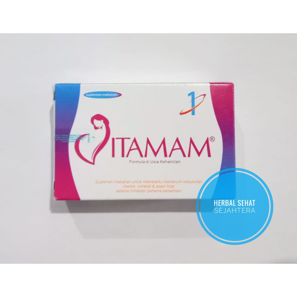 Jual VITAMAM 1 Vitamam 1 vitamam 1 - untuk kehamilan trimester 1 ...
