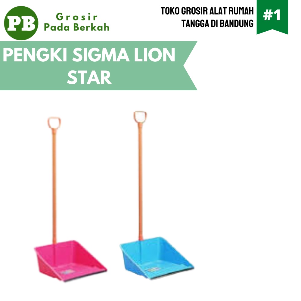 Jual Pengki / Serokan Sampah Plastik Lion Star Besar Sigma Dustpan DP-5 ...