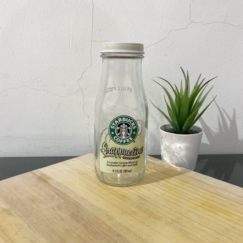 Jual Botol Jus Starbucks Gelas Kaca Vas Aesthetic Vintage Murah ...