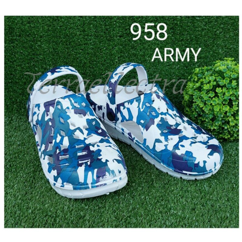 Jual Sandal Kodok Printing Motif Pria Wanita, Sandal Medis Dokter ...