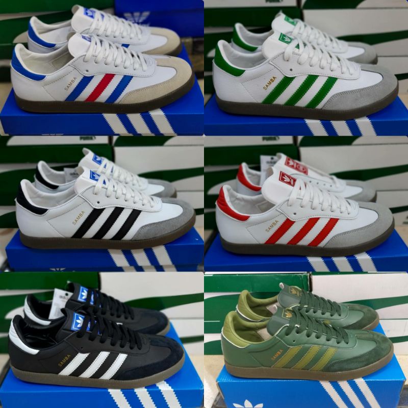 Jual sepatu casual pria adidas samba premium (made in vietnam) | Shopee ...