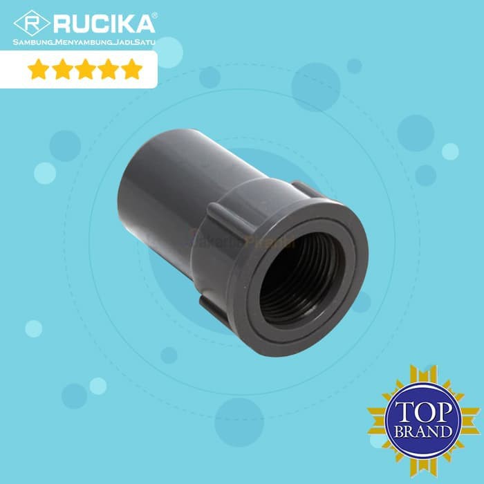 Jual Faucet Socket AW Rucika Sock Drat Dalam 1 - 1/4 Inch | Shopee ...