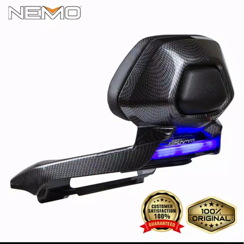 Jual SANDARAN JOK MOTOR MERK NEMO NMAX NEW 2020 CARBON | Shopee Indonesia