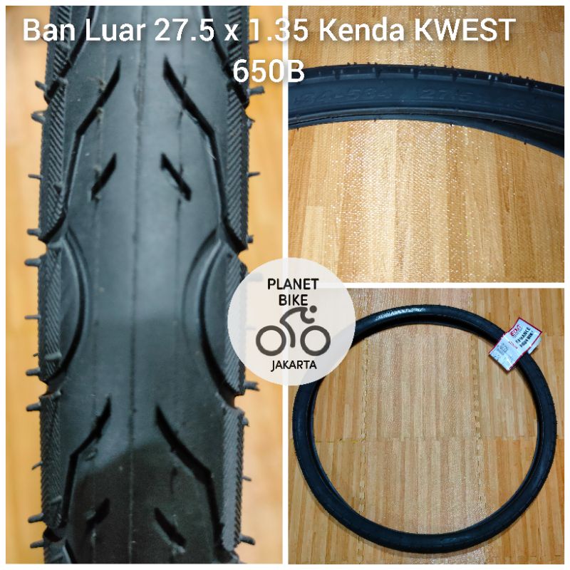 Jual Ban Luar Sepeda Roadbike 27.5 x 1.35 Kenda Kwest K193 650B 27,5 x ...