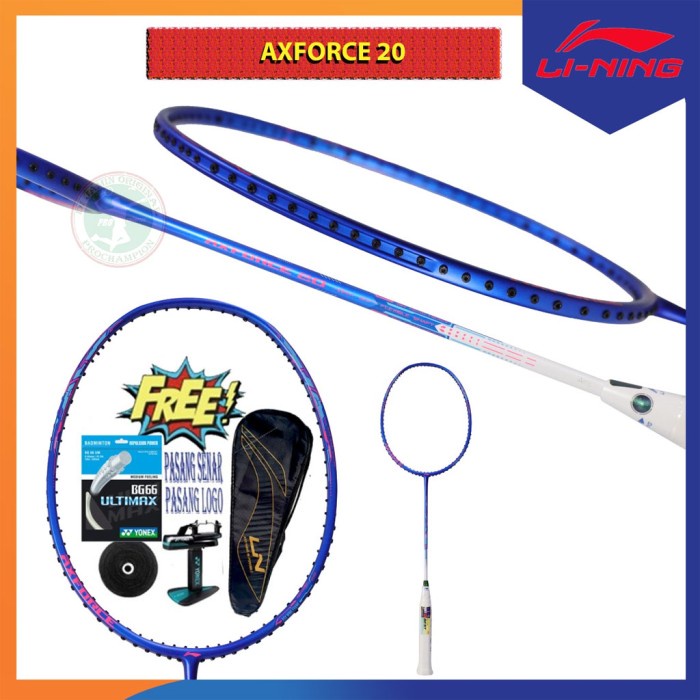 Jual LINING Axforce 20 Ax Force 20 Raket Badminton Original | Shopee ...