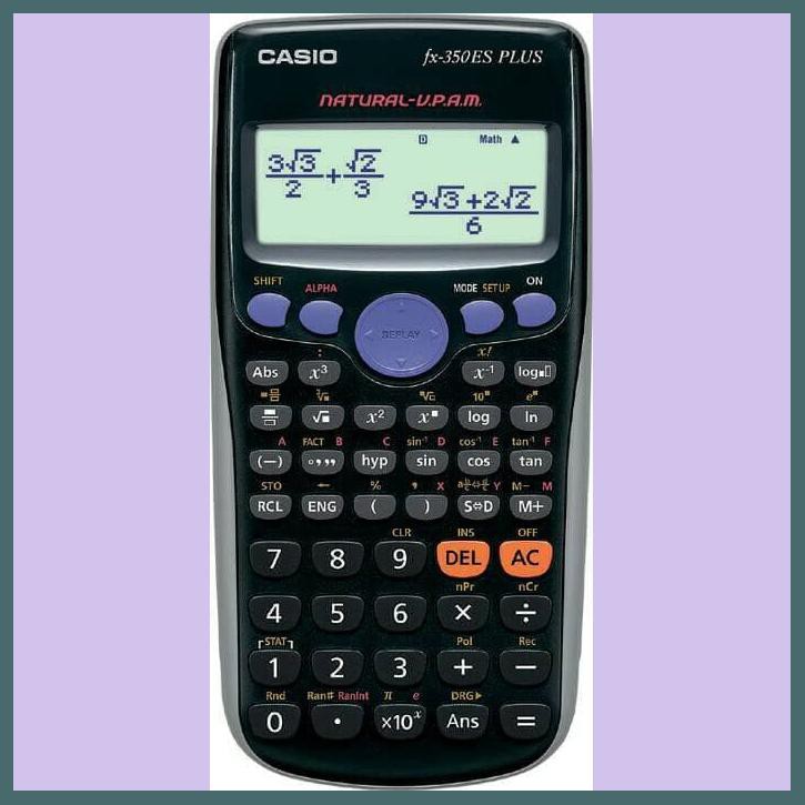 Jual KALKULATOR SCIENTIFIC CASIO FX-350 ES PLUS FX-350ES PLUS PELAJAR ...