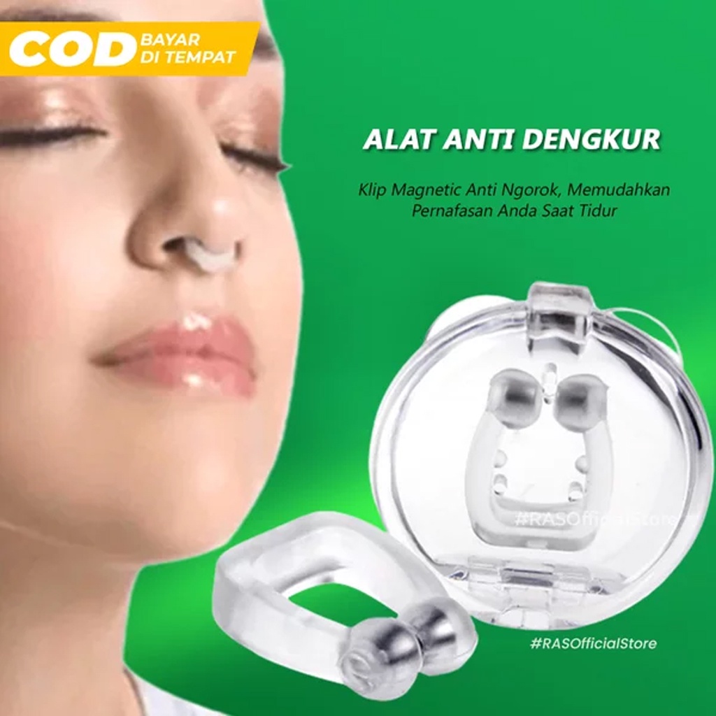 Jual Alat Anti Mendengkur Noseclip Magnet Klip Hidung Penghilang ...