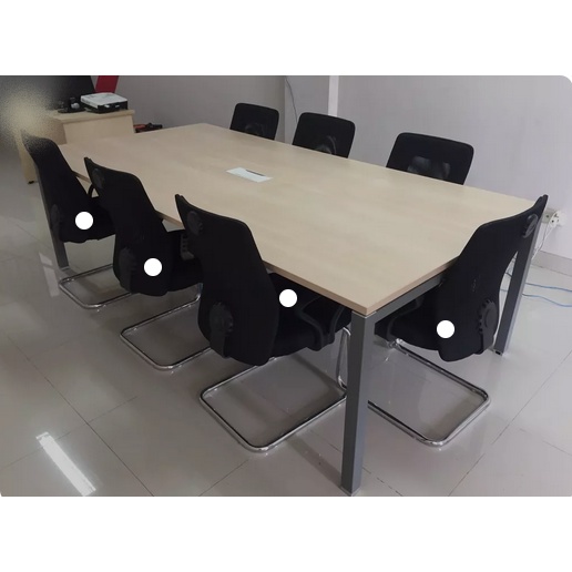 Jual Meja meting kantor Minimalis 240x120x75 meja kantor modern ...
