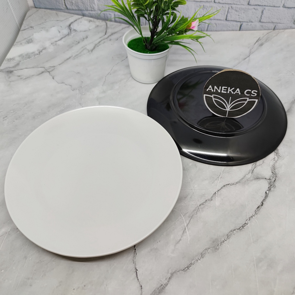 Jual Piring saji 8 Inch - Piring makan - Piring cafe melamine - Piring ...