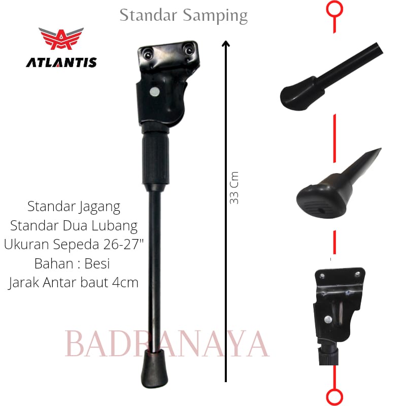 Jual Standar Sepeda Standar Jagang Samping Sepeda MTB 26"-27" Standar ...