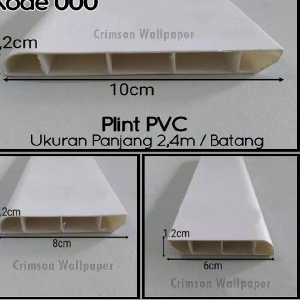 Jual ♫ Plin PVC / Plint PVC / List Plank Pvc / List Lantai / Skirting ...