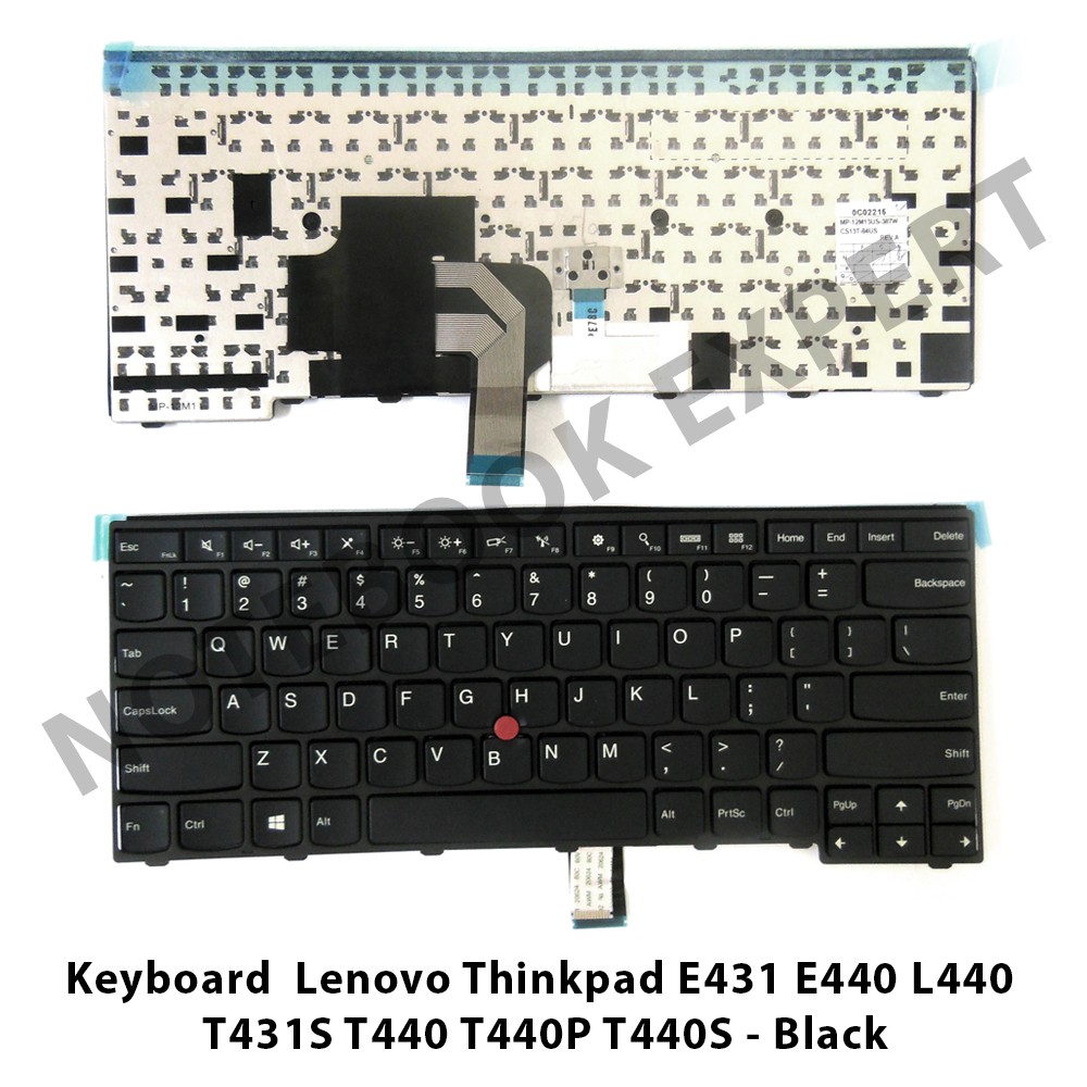 Jual Keyboard Lenovo Thinkpad E431 E440 L440 T431s T440 T440p Black | Shopee Indonesia