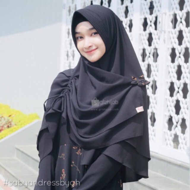 Jual GlizHijab - Khimar Serut Sofia - Hijab - Khimar Syari Bahan ...
