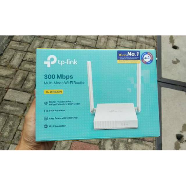 Jual TP-Link 300Mbps Wireless N Router-TL-WR820N (2 Antenna) | Shopee ...