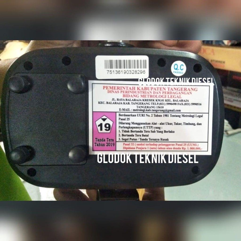 Jual TIMBANGAN GANTUNG DIGITAL DLE 300 DL-E 300 Kg Ketelitian 100 Gr ...