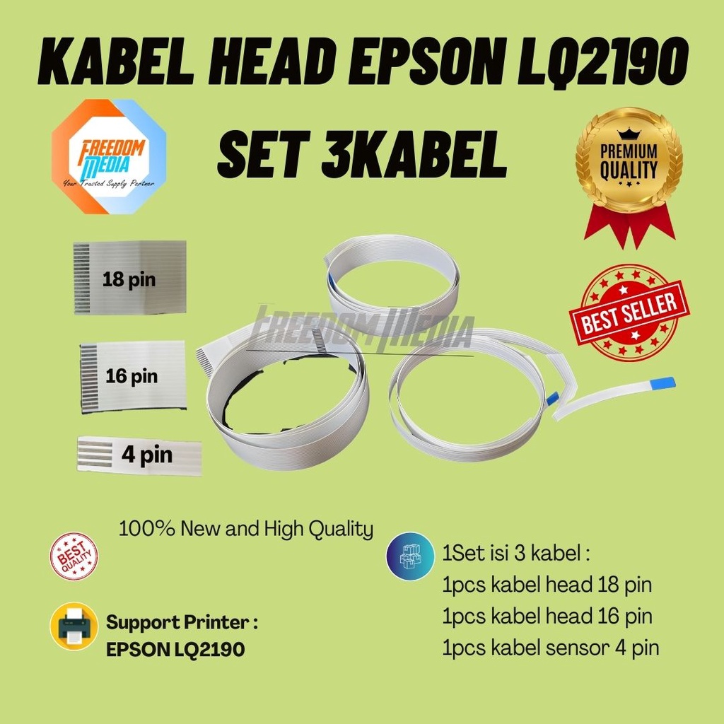 Jual Kabel Head dan Kabel Sensor Printer Epson LQ2190 LQ 2190 New ...