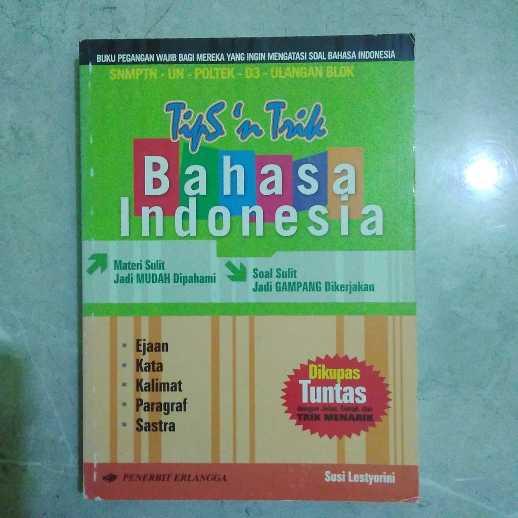 Jual Buku Tips n Trik Bahasa Indonesia (Original) | Shopee Indonesia