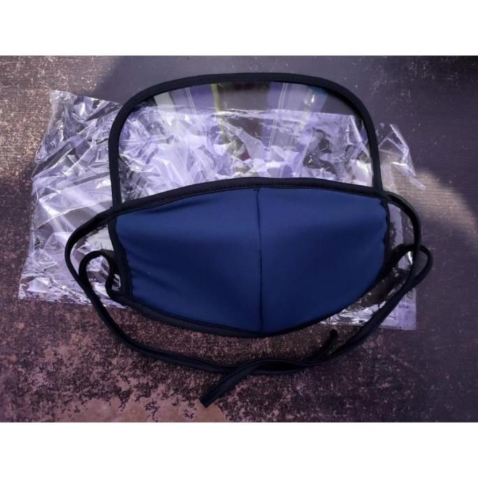 Jual Masker Kain + Mika Eye Shield/katun + Mika 3 Ply Earloop ...
