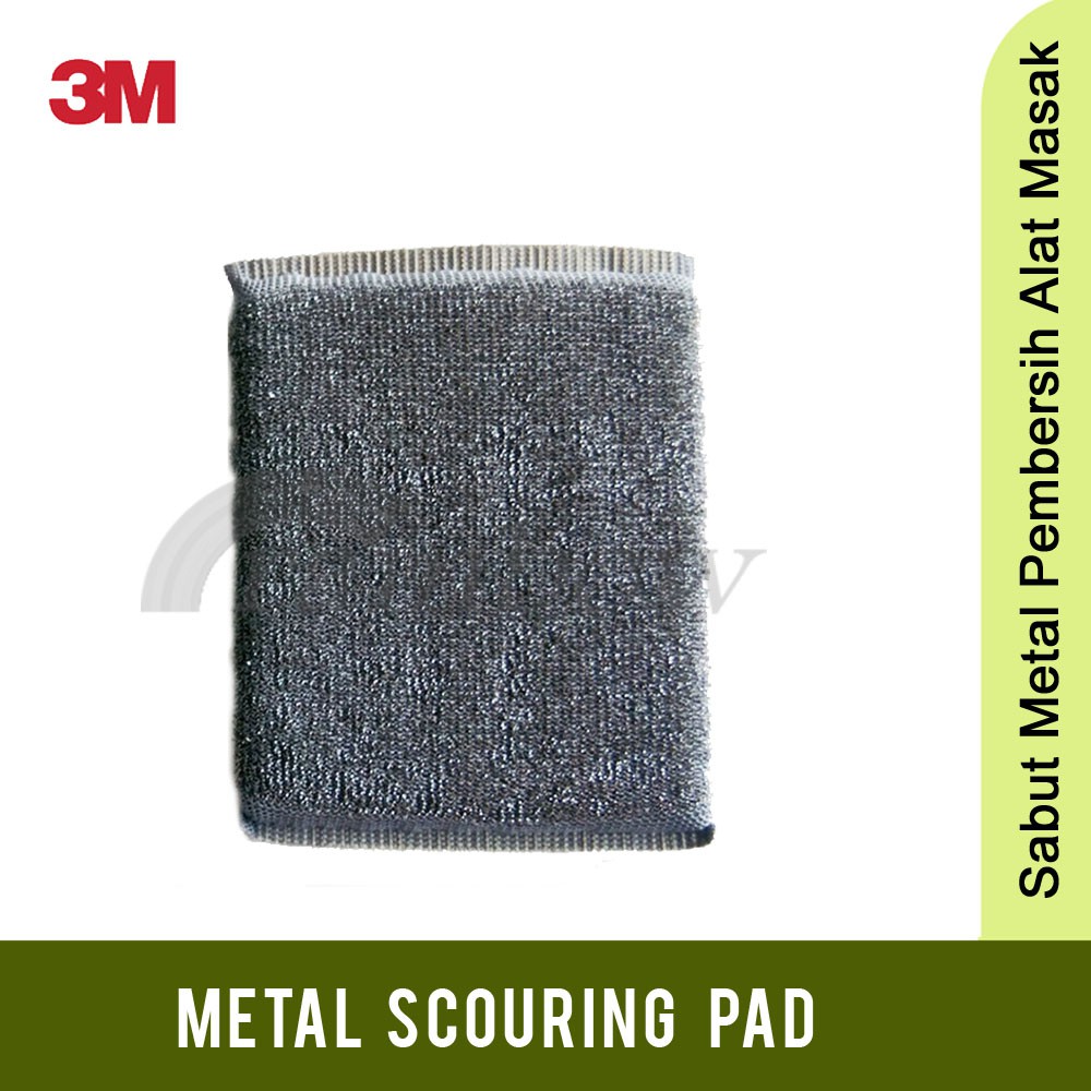 Jual 3M Metal Scouring Pad / Sabut Pencuci Bahan Stainless | Shopee ...