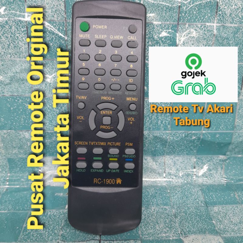 Jual REMOTE REMOT TV TABUNG AKARI SEPERTI ORIGINAL | Shopee Indonesia