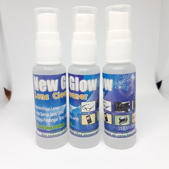Jual Lens Cleaner 30ml /New Glow Pembersih Lensa/Pembersih Lensa ...
