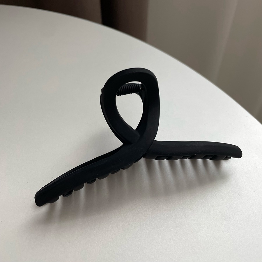 Jual 13CM JEPIT SHARK MATTE DOFF HITAM POLOS JEPITAN JEDAI KLIP RAMBUT ...