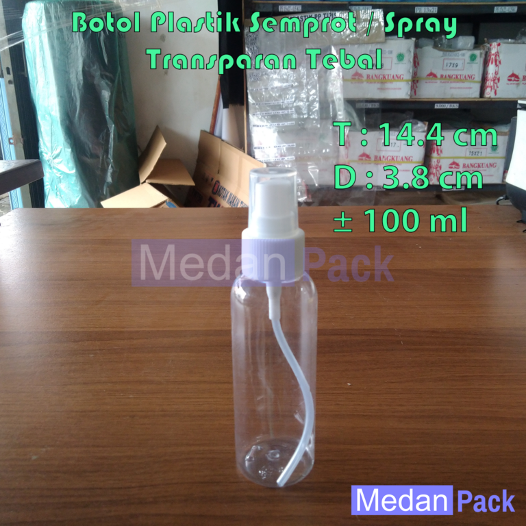 Jual Botol Plastik Semprot Spray Transparan Tebal SP 100 ml | Shopee ...