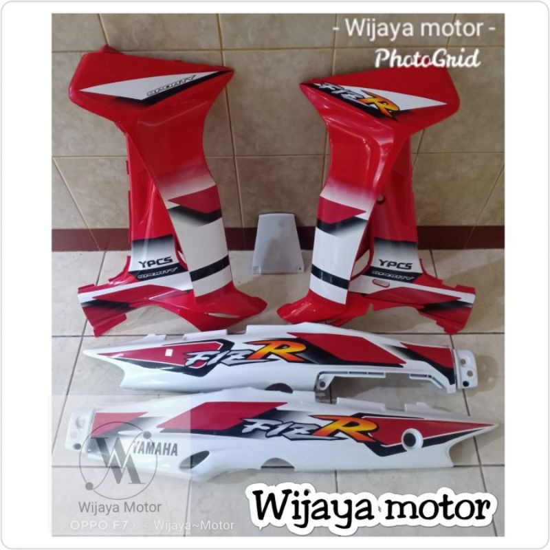 Jual cover body f1zr merah putih | Shopee Indonesia