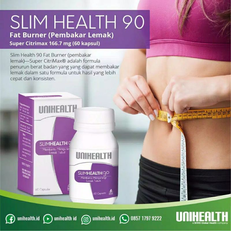 Jual Cumiichan SLIMHEALTH 90 Kapsul / Suplemen Diet Sehat SOHO FARMASI ...