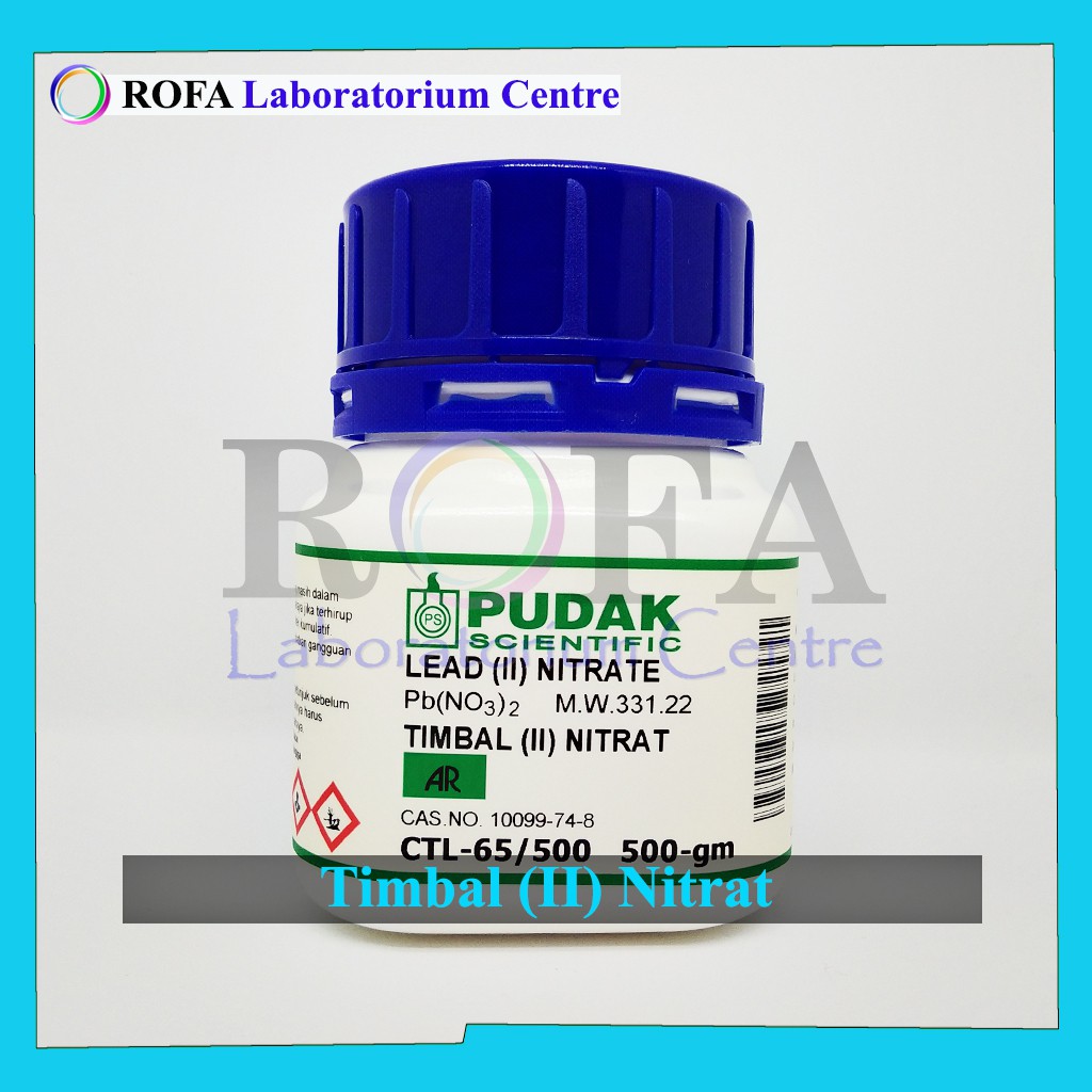 Jual Timbal (II) Nitrat / Lead (II) Nitrate / PbNO3 500 Gram | Shopee ...