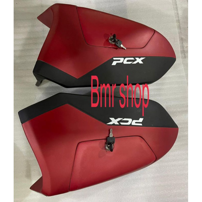 Jual side box pcx 160 dilengkapi sein led , box custom pcx 160 , box ...