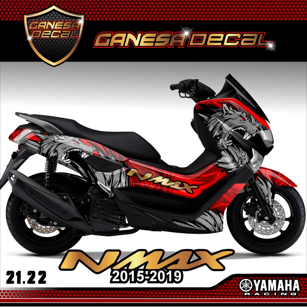 Jual Decal Sticker Yamaha Nmax 155 Old Fullbody 2015-2019 Dekal Stiker ...