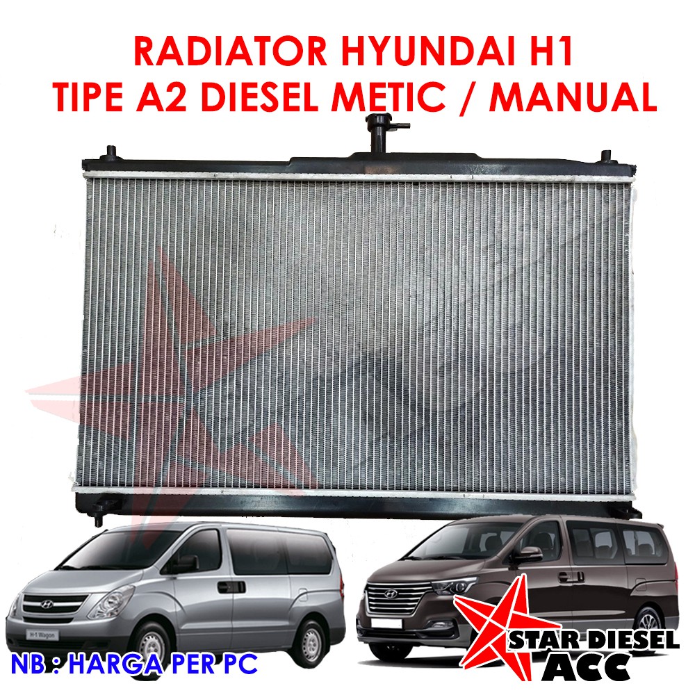 Jual RADIATOR HYUNDAI H1 TIPE A2 METIC MANUAL MADE KOREA | Shopee Indonesia