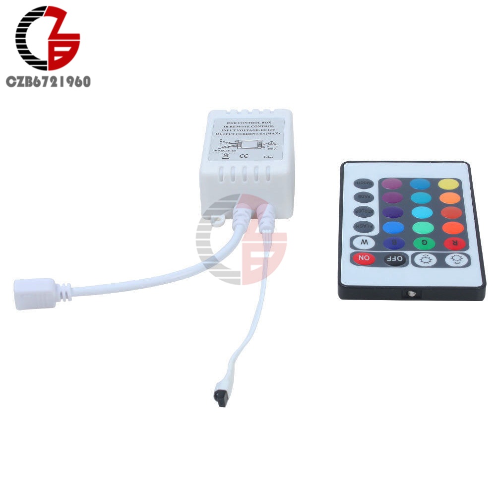 Jual PREORDER 24 Keys Wireless RGB LED Light Controller Ir Remote 12V ... Jual PREORDER 24 Keys Wireless RGB LED Light Controller Ir Remote 12V ...