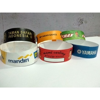 Jual Gelang Tiket Acara / Gelang Event / Gelang Wahana / Gelang Konser ...