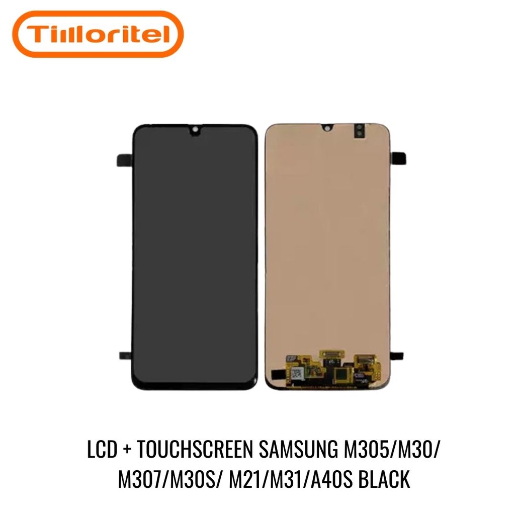 Jual LCD TOUCHSCREEN SAMSUNG M305/M30/M307/M30S/ M21/M31/A40S BLACK ...