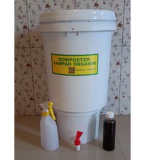 Jual Komposter 20 + 5 (susun) - 20 liter penampung kompos + 5 liter ...