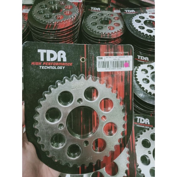 Jual PAKET GEAR GIIR SET TDR SATRIA F 150 FU ORIGINAL RANTAI TDR 428D ...